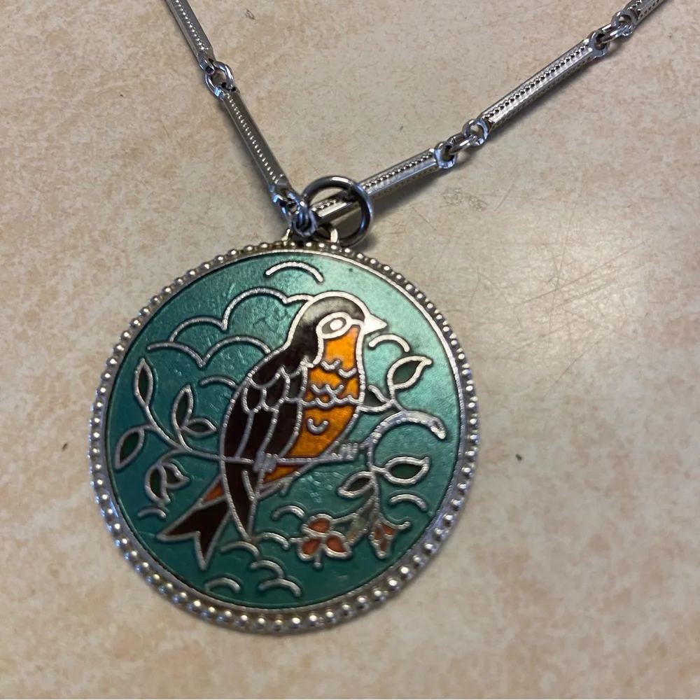 Sarah Coventry | Jewelry | Sarah Coventry Necklace Robin Bird Partridge ...